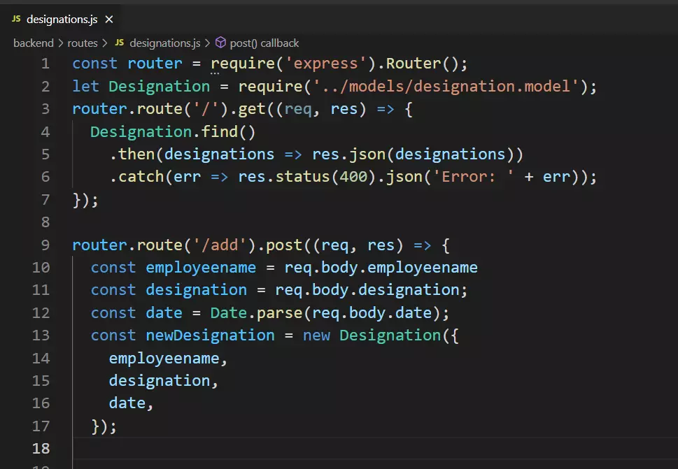 Node.js ରେ ସର୍ଭର ପାର୍ଶ୍ୱରେ ରୁଟ୍ କିପରି ସୃଷ୍ଟି କରିବେ | 8201_13