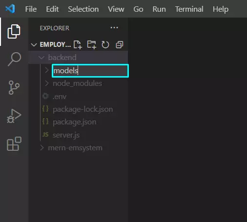 Πώς να ορίσετε μοντέλα στον διακομιστή Node.js 8202_2