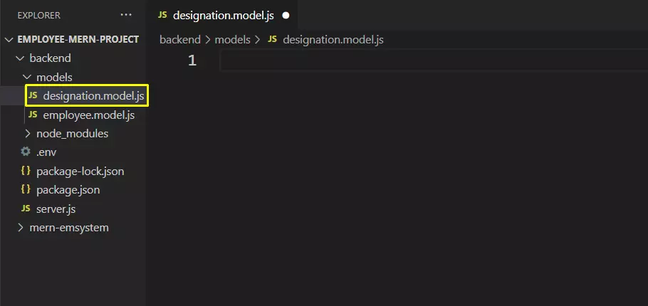 Hvordan definere modeller på Node.js Server 8202_5