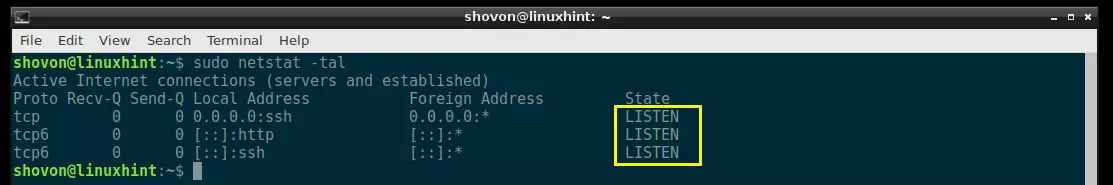 Cara Nggunakake Command Netstat ing Linux kanggo Priksa Port Tertentu 8227_14