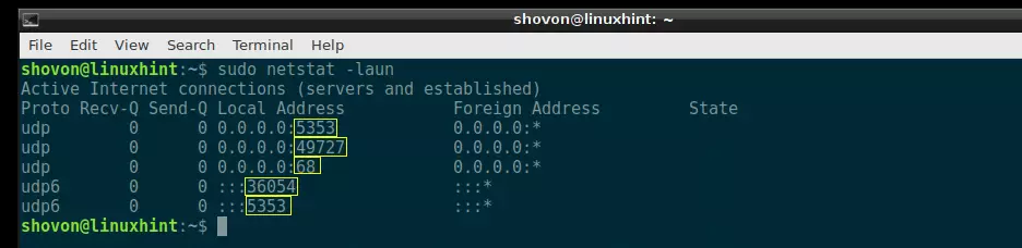 Jak používat příkaz Netstat v Linuxu ke kontrole konkrétního portu 8227_25