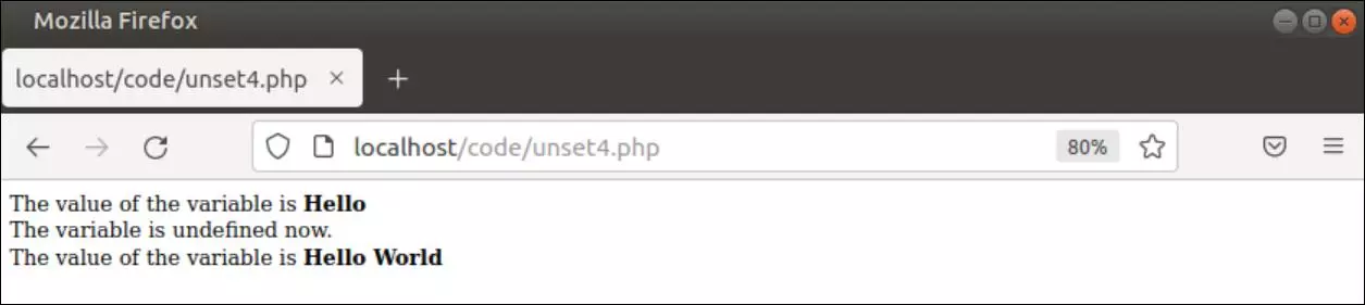 PHP unset() Funktioun 8229_4