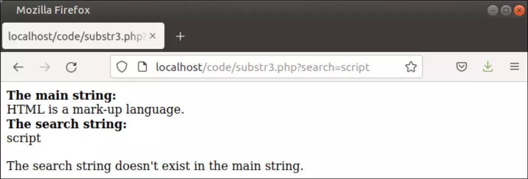 Prüfen, ob PHP-String den Teilstring enthält 8236_7