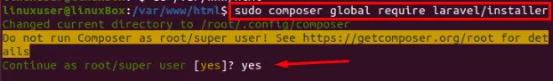 Uyifaka njani iLaravel PHP Framework ngeNginx ku-Ubuntu 20.04 8238_24