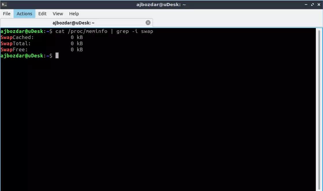 Giunsa Pagsusi ang Swap Memory sa Linux 8258_4