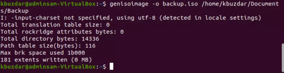 Ubuntu 20.04-de häzirki gurnamadan nädip ISO döretmeli 8268_9