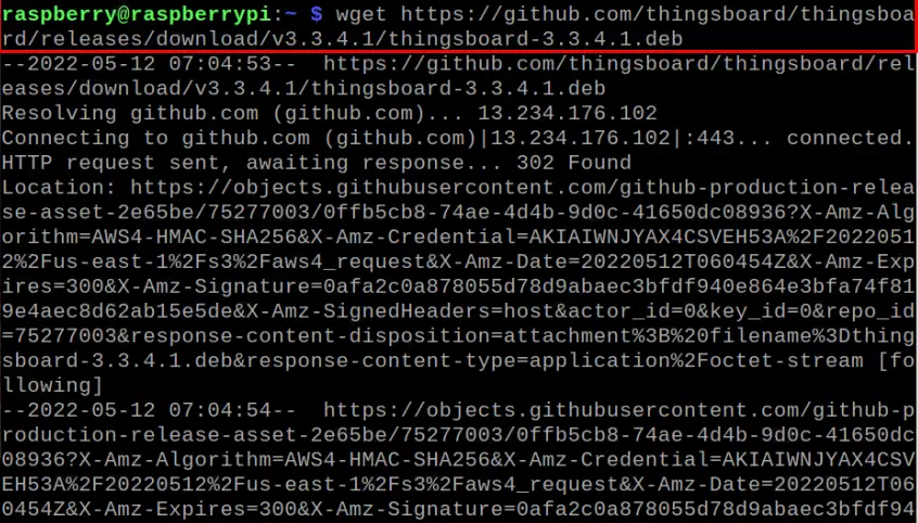 Raspberry Pi'de ThingsBoard Nasıl Kurulur ve Kurulur 8277_2