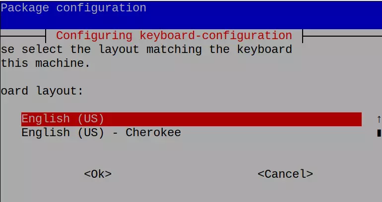 Wéi änneren de Layout vun der Tastatur op Raspberry Pi 827_13