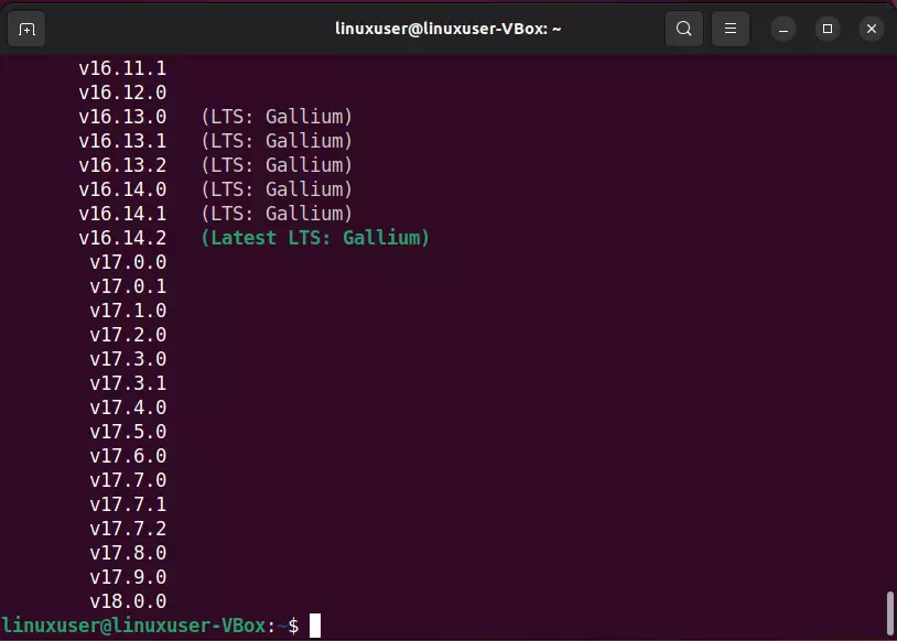 Ubuntu 22.04 da Node.js va Npm ni qanday o'rnatish mumkin 8293_8