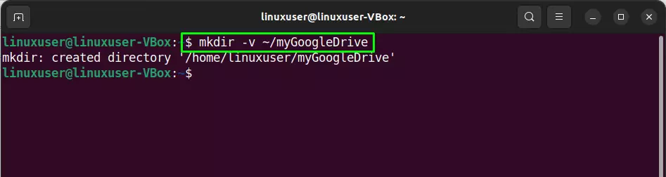 Како да инсталирате Google Drive на Ubuntu 22.04 8294_15