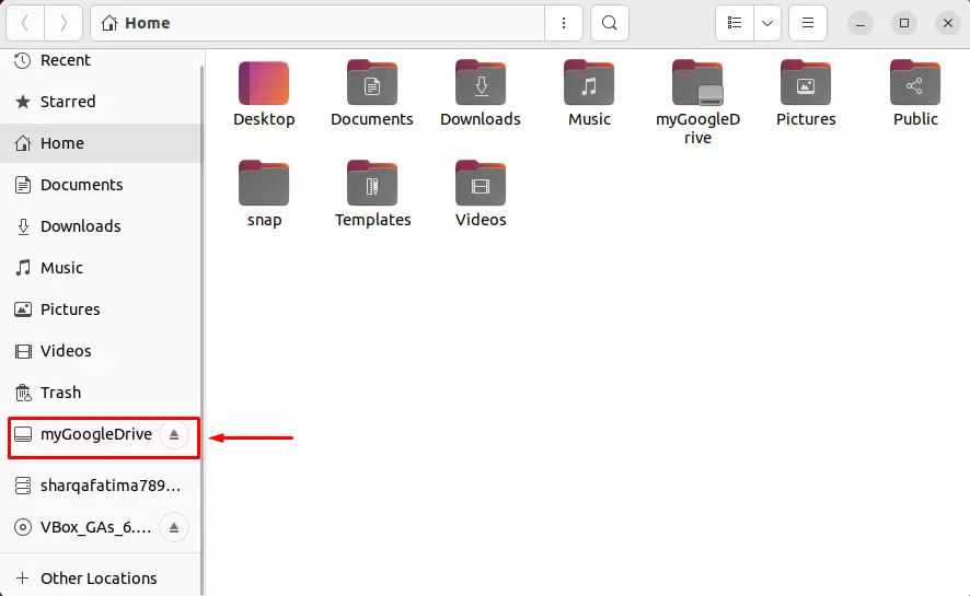 Како да инсталирате Google Drive на Ubuntu 22.04 8294_7