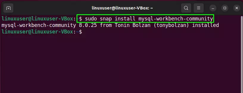 Installéiert MySQL Workbench op Ubuntu 22.04 8296_12