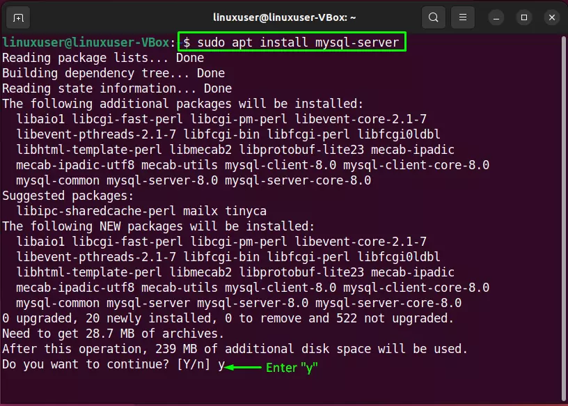 Instalējiet MySQL Workbench operētājsistēmā Ubuntu 22.04 8296_2