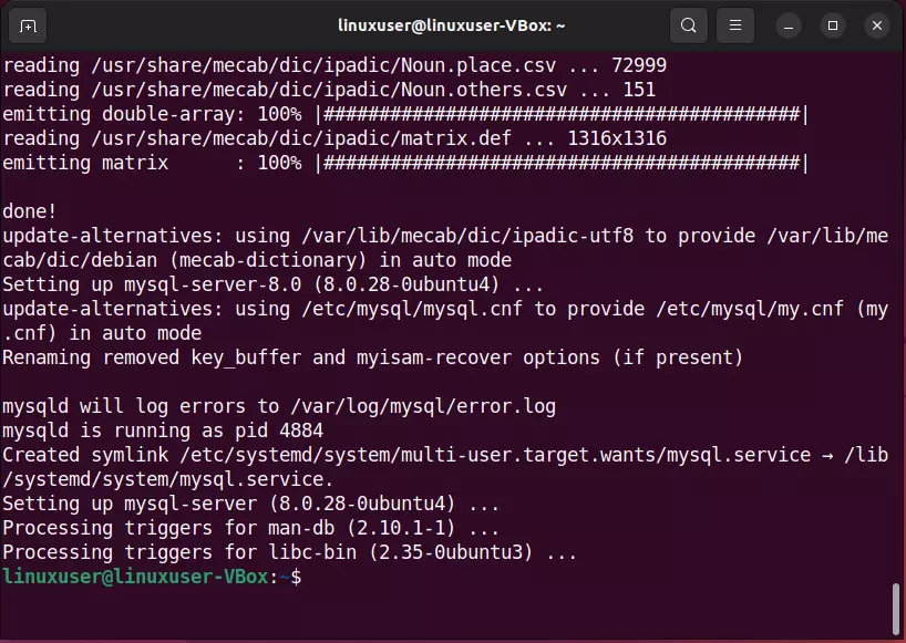 დააინსტალირეთ MySQL Workbench Ubuntu 22.04-ზე 8296_3