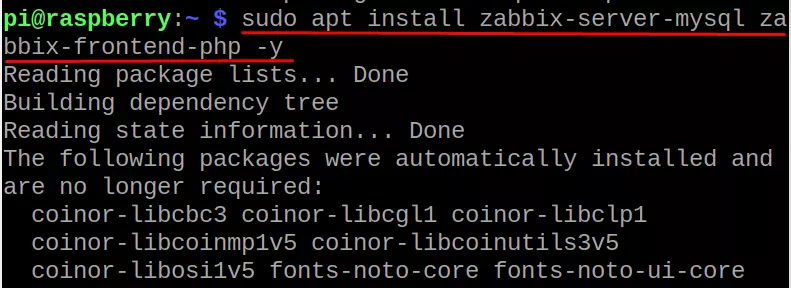 Torolàlana feno amin'ny fametrahana sy fanamboarana Zabbix 6 amin'ny Raspberry Pi 830_7