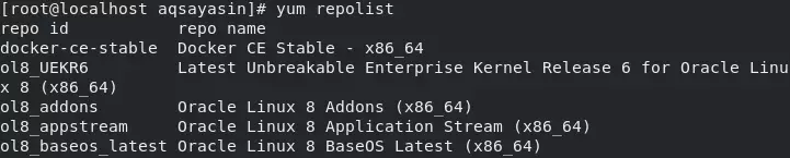 Oracle Linux 8 da ZFS fayl tizimini qanday o'rnatish mumkin 8318_2