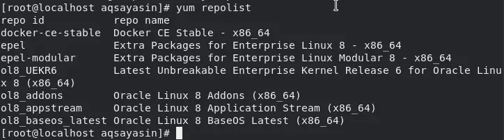 Oracle Linux 8 da ZFS fayl tizimini qanday o'rnatish mumkin 8318_7