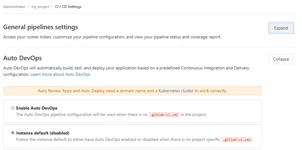 GitLab Runner uye GitLab CI 8330_1