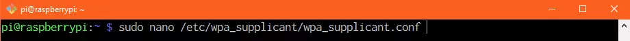 Raspberry Pi Lidhu me Wi-Fi duke përdorur wpa_supplicant 8354_7