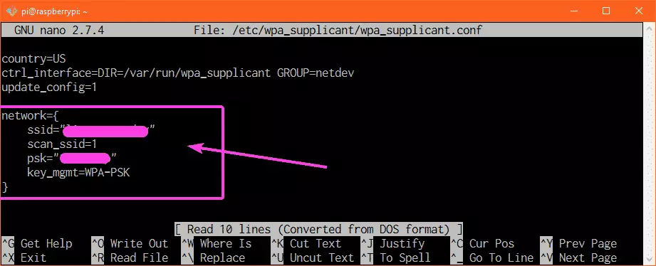 wpa_supplicant を使用して Raspberry Pi を Wi-Fi に接続する 8354_9