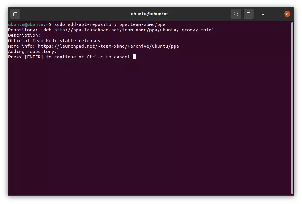 Kako instalirati Kodi na Ubuntu 20.10