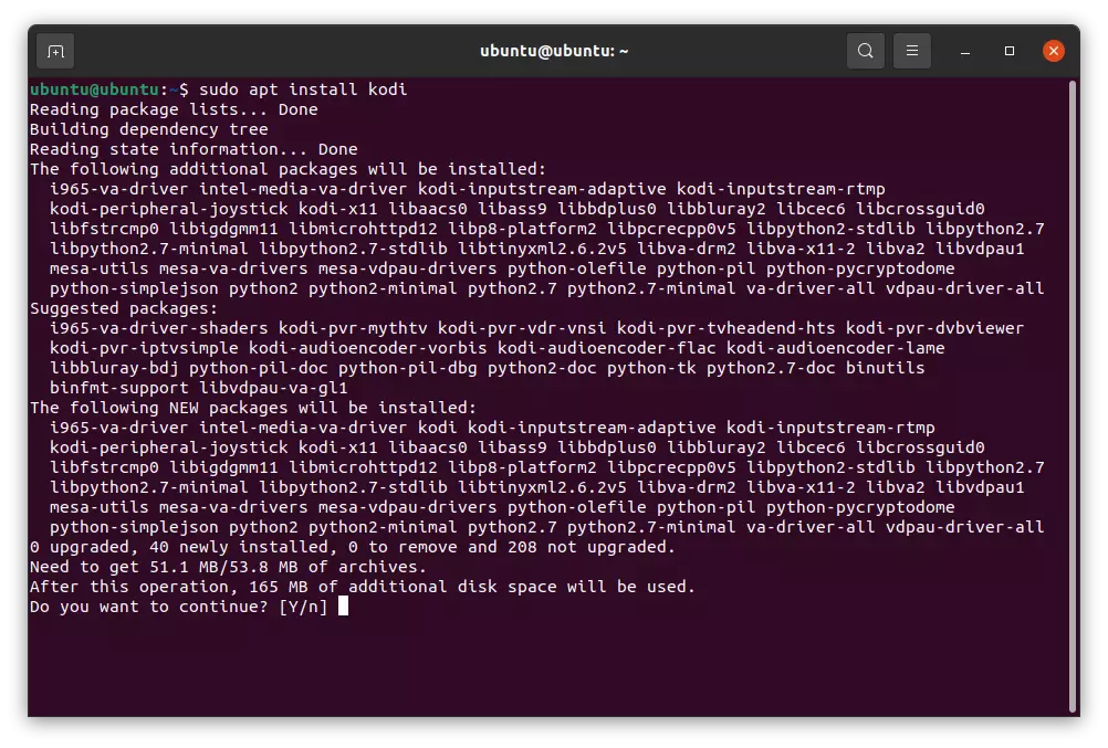 Ubuntu 20.10 боюнча Kodi кантип орнотуу керек 8361_2