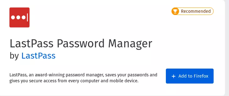 ಲಿನಕ್ಸ್ನಲ್ಲಿ LastPass ಅನ್ನು ಸ್ಥಾಪಿಸುವುದು ಮತ್ತು ಬಳಸುವುದು 8363_5