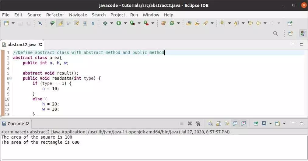 Абстрактен клас на Java 8373_2