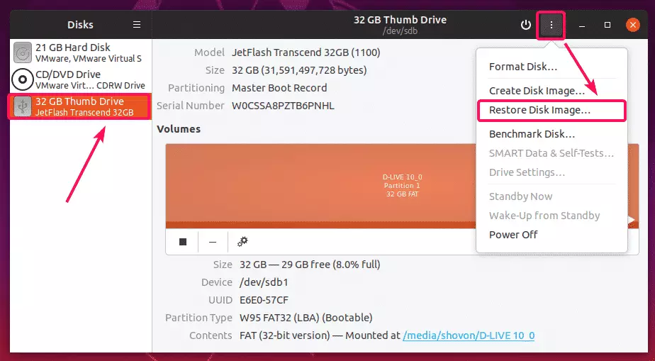Debian 10 gurmak üçin “Debian 10” bootable USB Thumb Drive döretmek 8386_13