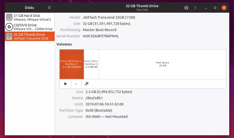 Debian 10 gurmak üçin “Debian 10” bootable USB Thumb Drive döretmek 8386_20