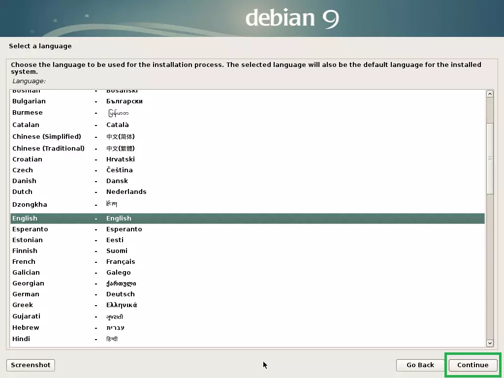A Debian 9 Stretch telepítése USB-ről 8387_22