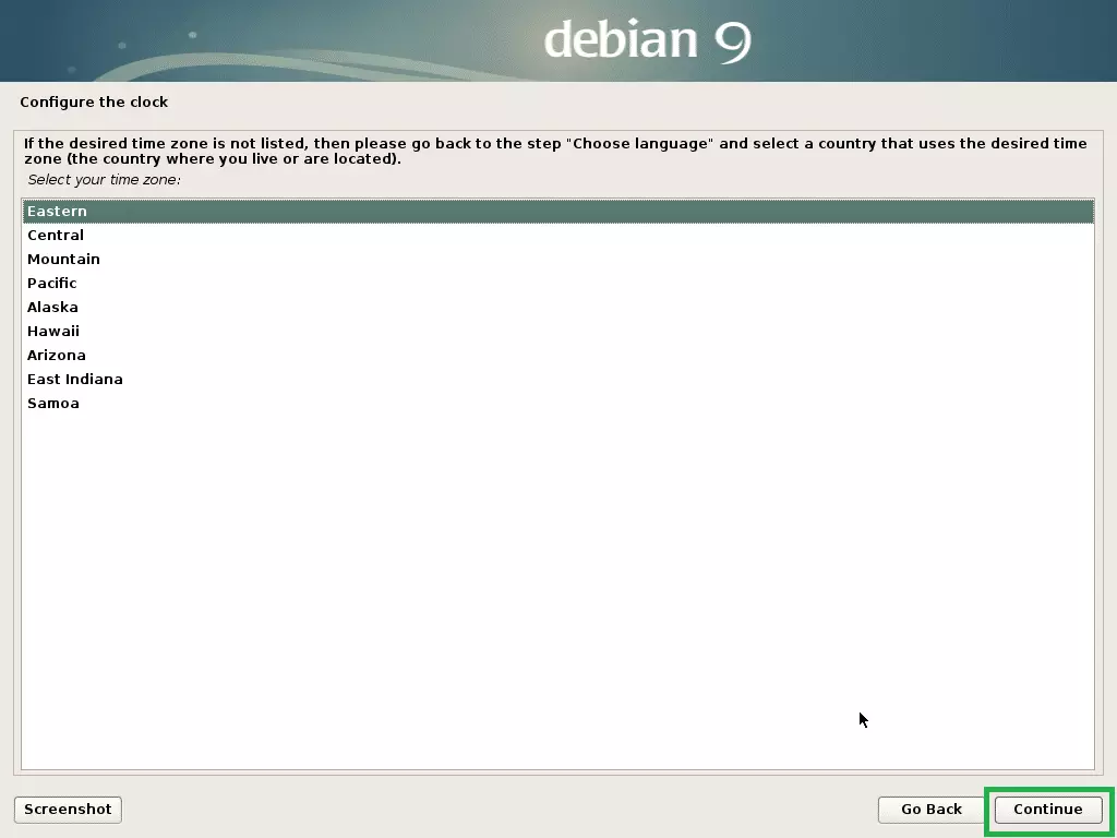 USB မှ Debian 9 Stretch ကို ထည့်သွင်းနည်း 8387_31