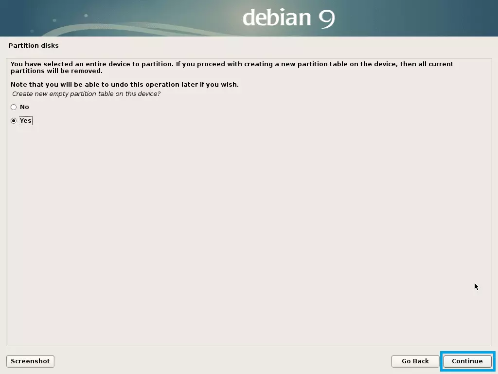 Conas Debian 9 Síne a shuiteáil ó USB 8387_35