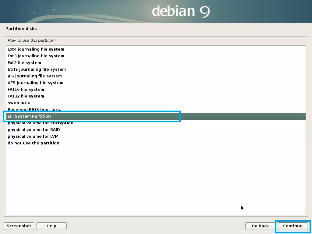 Bii o ṣe le fi Debian 9 Stretch sori ẹrọ lati USB 8387_41