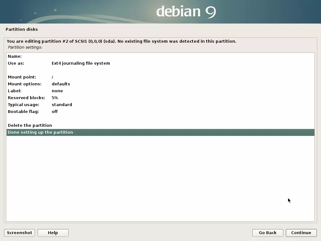 A Debian 9 Stretch telepítése USB-ről 8387_44