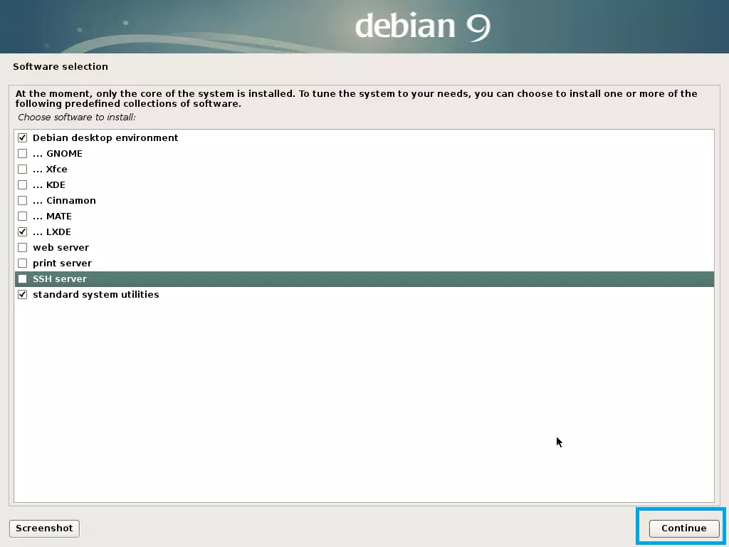 USB မှ Debian 9 Stretch ကို ထည့်သွင်းနည်း 8387_51