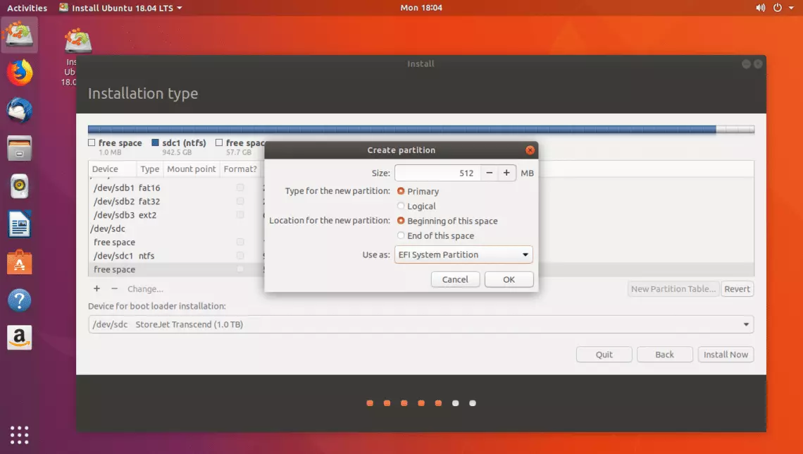 Qhuba Ubuntu 18.04 Ukusuka kwi-USB Stick 8388_13