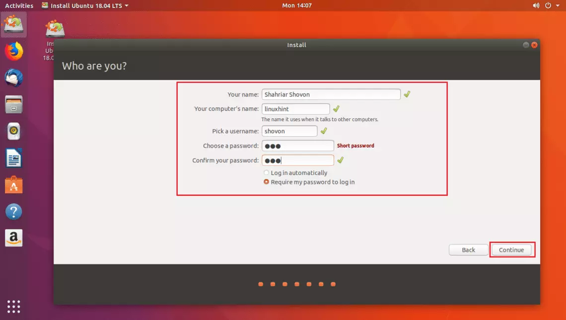 გაუშვით Ubuntu 18.04 USB Stick-იდან 8388_18