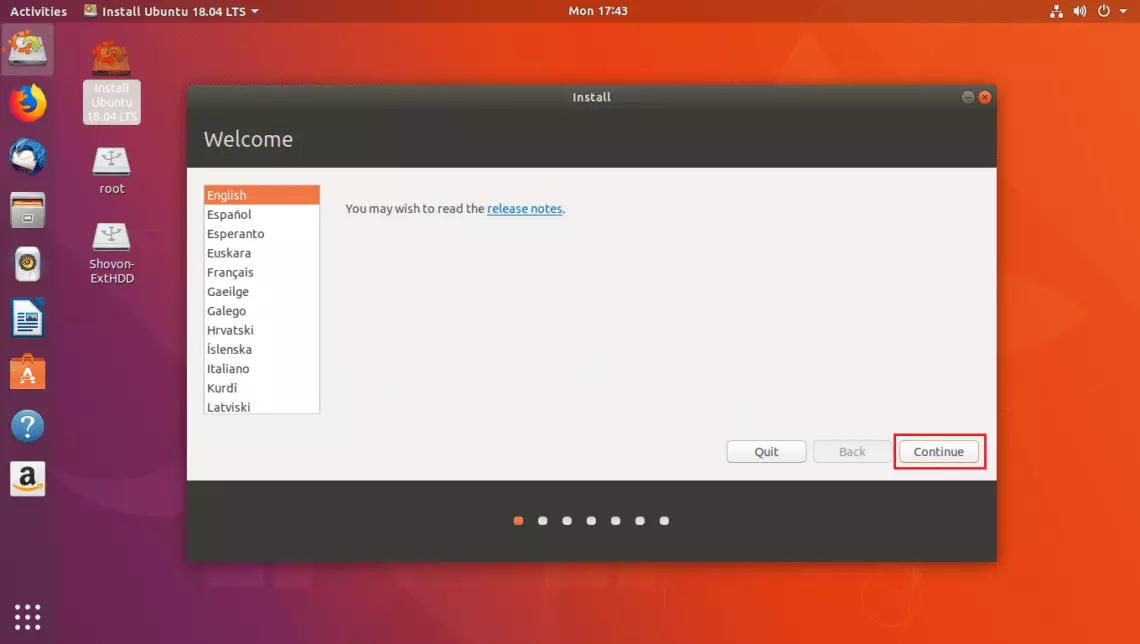 Palaidiet Ubuntu 18.04 no USB atmiņas kartes 8388_5