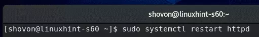 กำหนดค่าเซิร์ฟเวอร์ Git ด้วย HTTP บน CentOS 8 8399_10