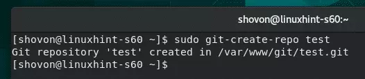 กำหนดค่าเซิร์ฟเวอร์ Git ด้วย HTTP บน CentOS 8 8399_18