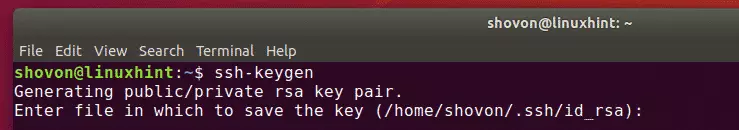 Ubuntu-da SSH bilan Git Serverni sozlang 8401_15