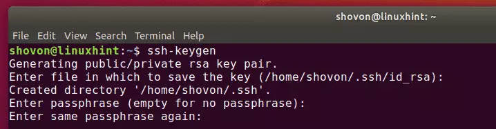 Ubuntu-da SSH bilan Git Serverni sozlang 8401_17