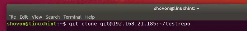 Ubuntu-da SSH bilan Git Serverni sozlang 8401_26