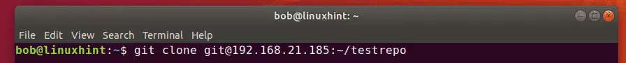 Ubuntu-da SSH bilan Git Serverni sozlang 8401_36