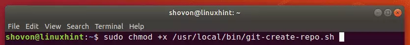 Konfigurera Git Server med HTTP på Ubuntu 8402_18