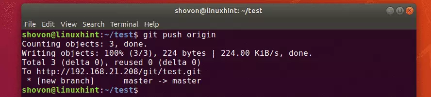 Konfigurera Git Server med HTTP på Ubuntu 8402_25