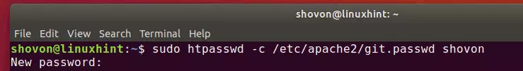 ఉబుంటులో HTTPతో Git సర్వర్ని కాన్ఫిగర్ చేయండి 8402_29