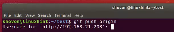 กำหนดค่าเซิร์ฟเวอร์ Git ด้วย HTTP บน Ubuntu 8402_35