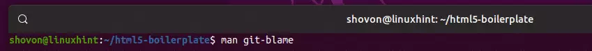 Git blame қалай пайдалануға болады 8407_17